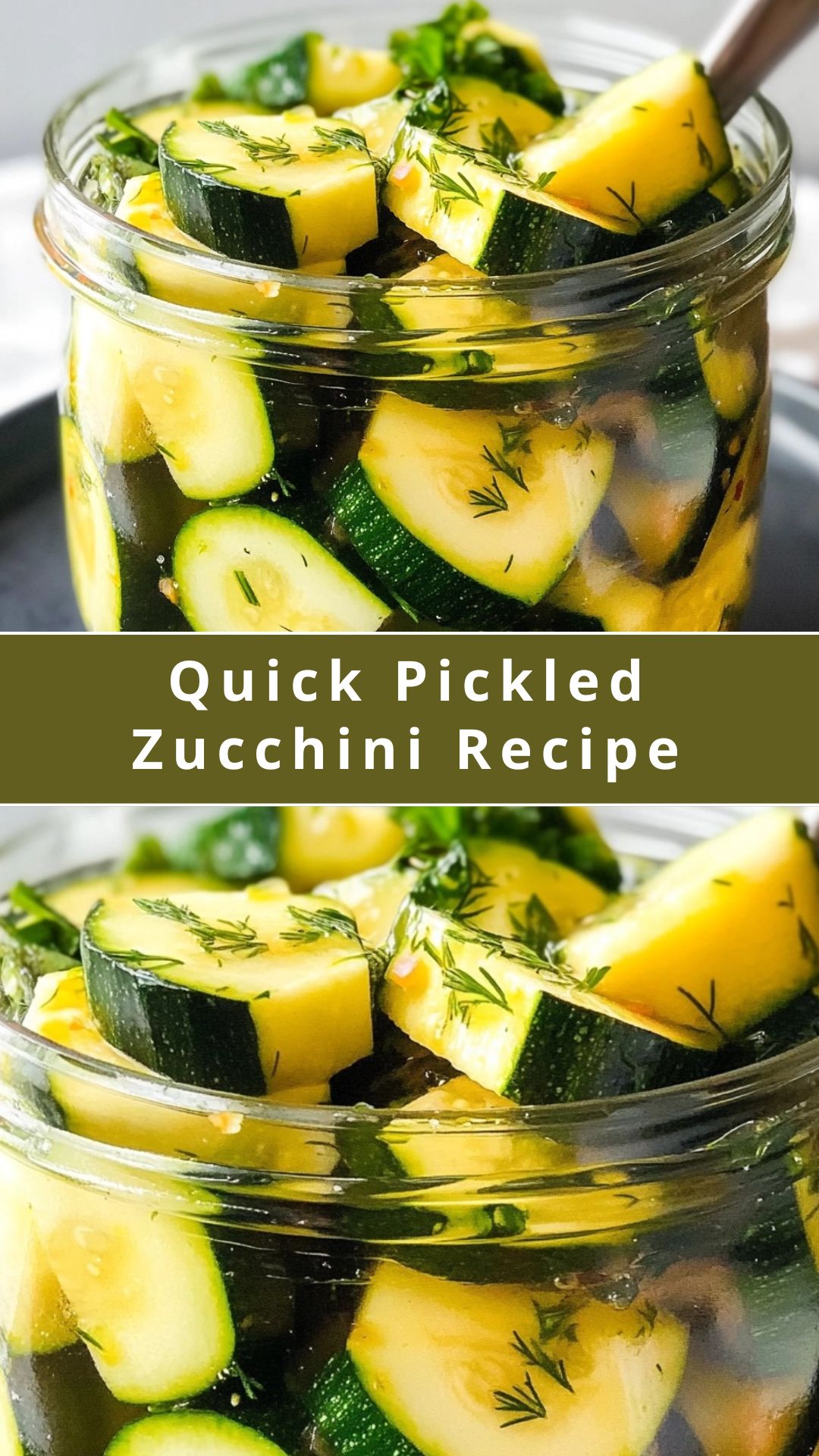 Quick Pickled Zucchini Recipe - Easy Recipes Ideas