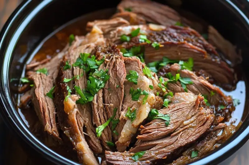 Slow Cooker Beef Brisket Recipe - Easy homemade recipes