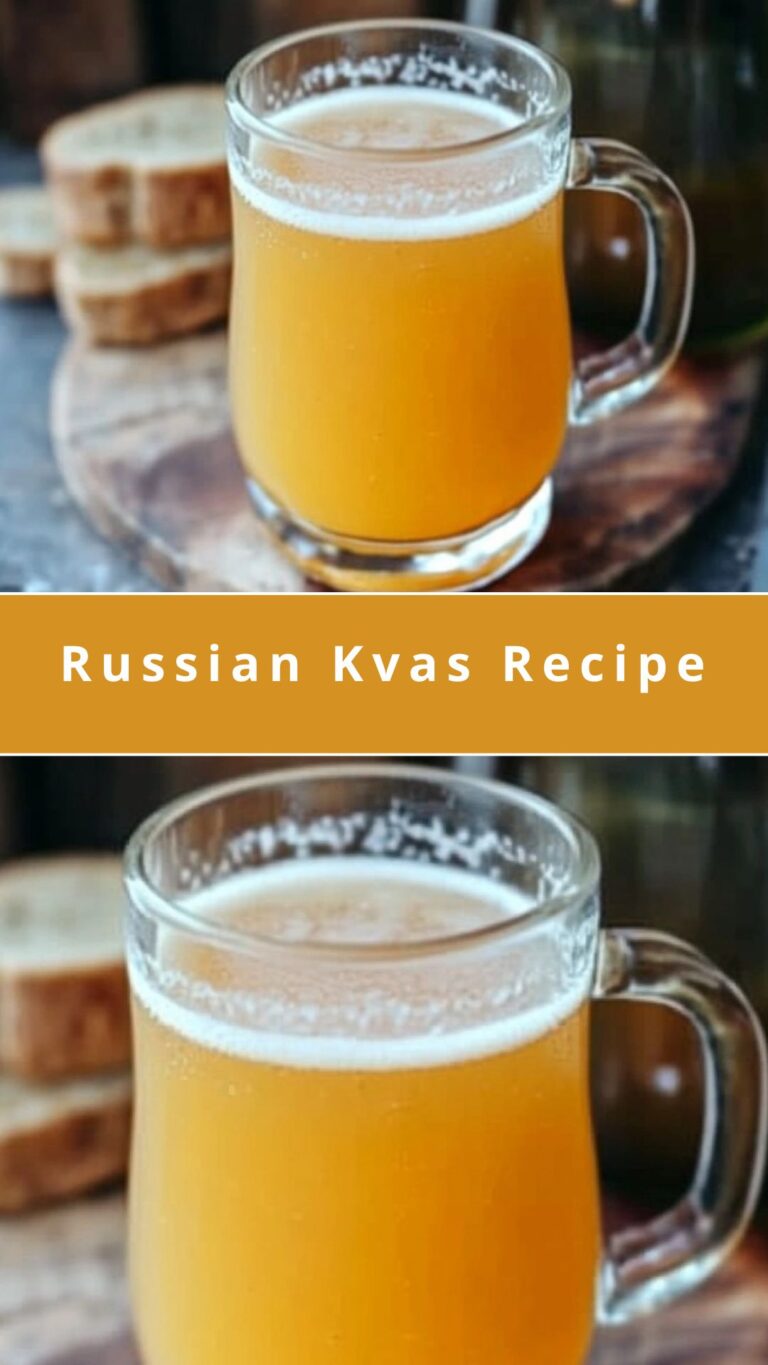 Russian Kvas Recipe - Easy homemade recipes