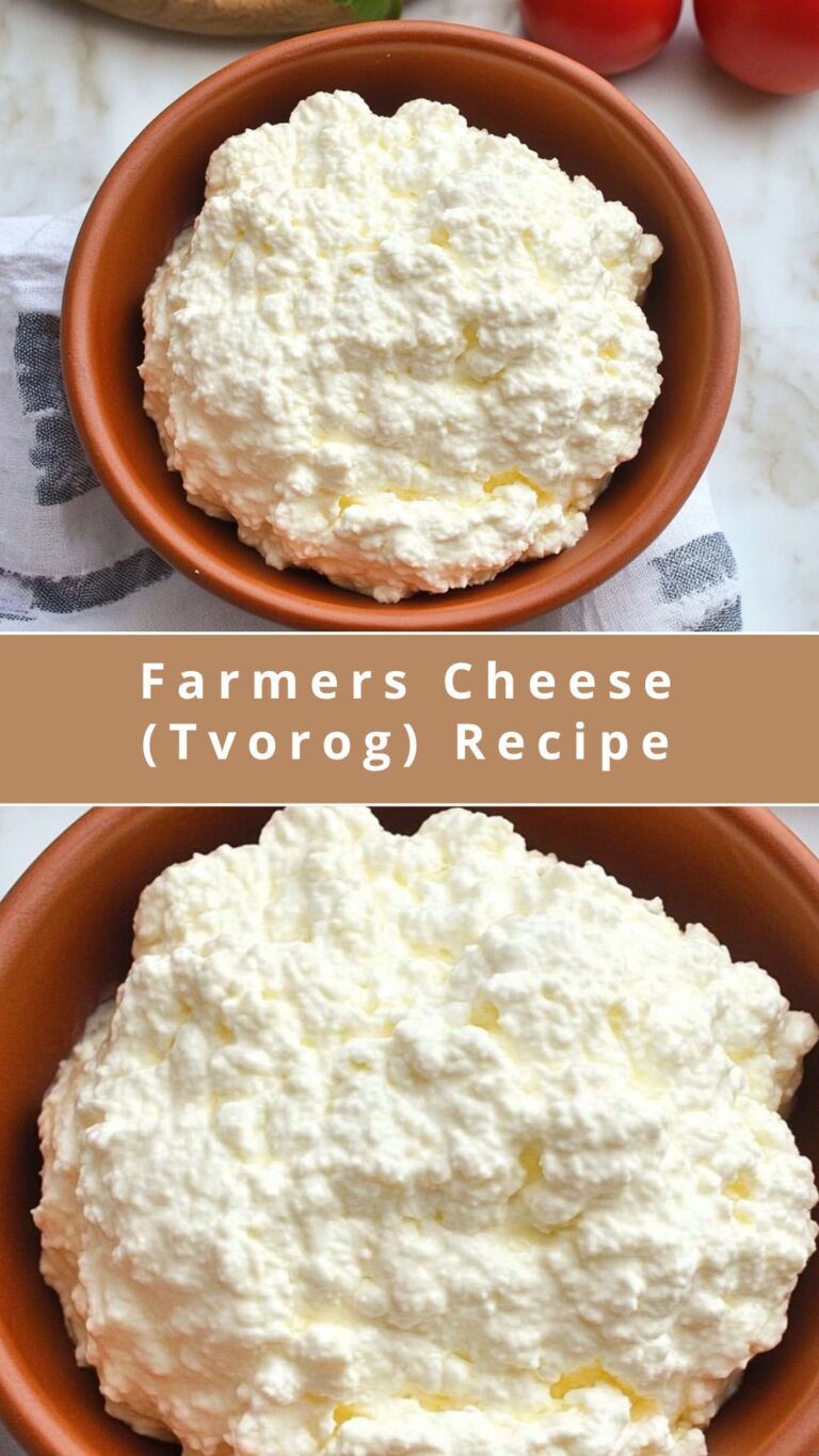 Farmers Cheese (Tvorog) Recipe - Easy Recipes Ideas