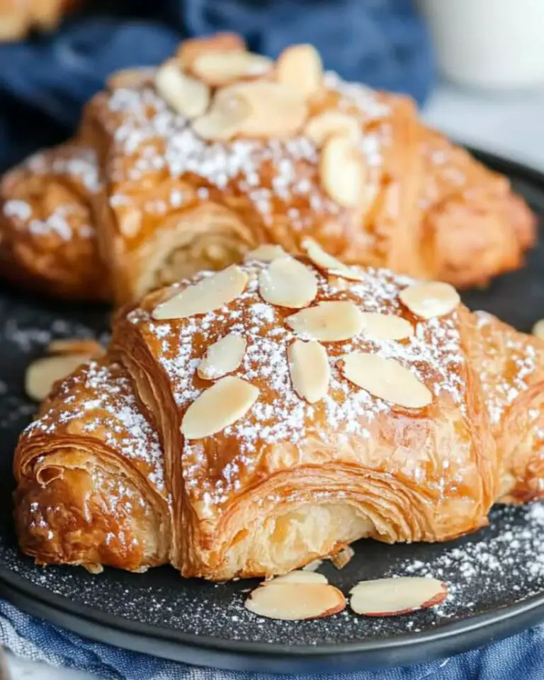 Almond Croissants Recipe (French Bakery Style) - Easy Recipes Ideas