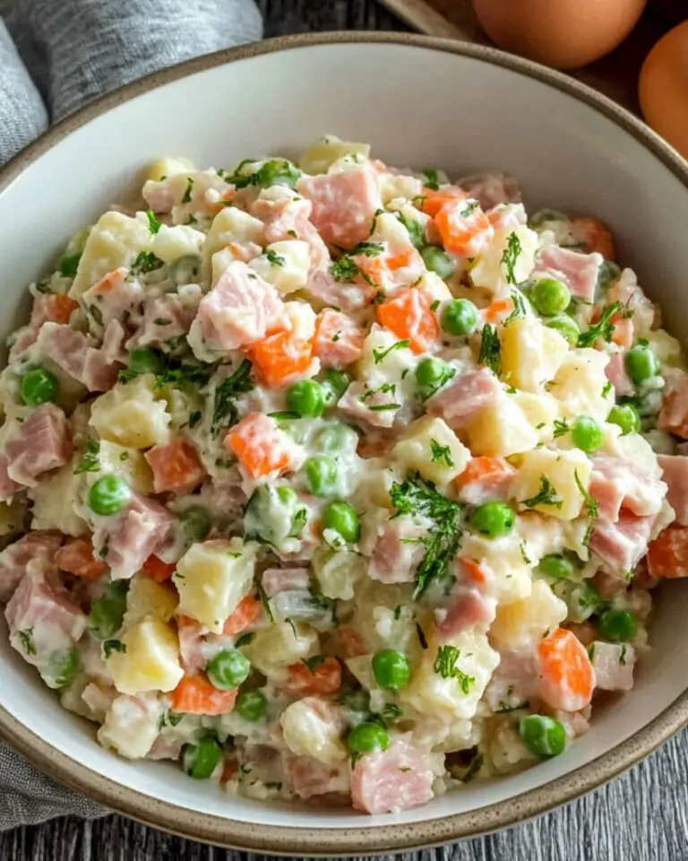 Olivye – Ukrainian Potato Salad Recipe - Easy homemade recipes