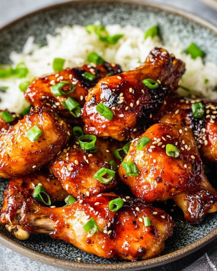 Sticky Korean Chicken Recipe - Easy Recipes Ideas