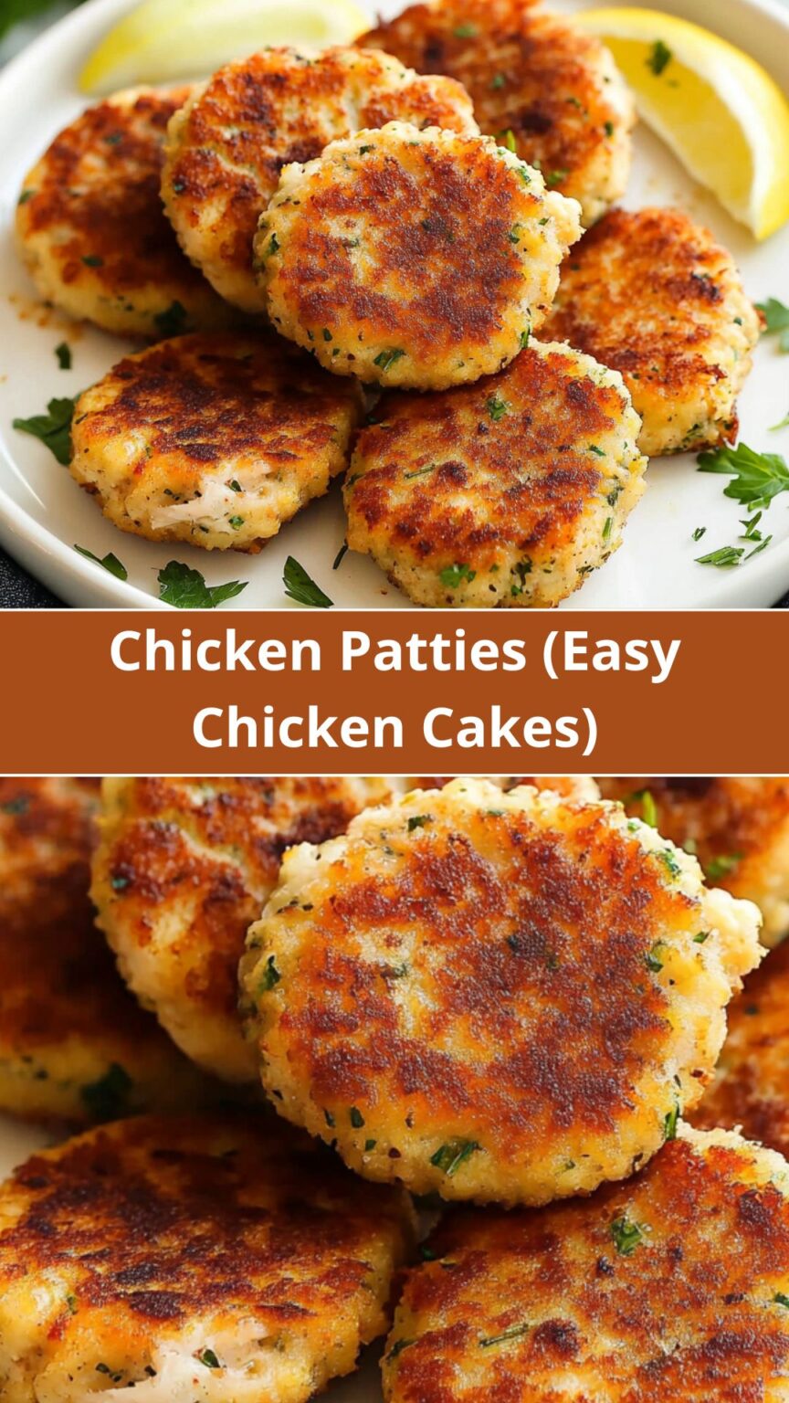 Chicken Patties (Easy Chicken Cakes) - Easy Recipes Ideas
