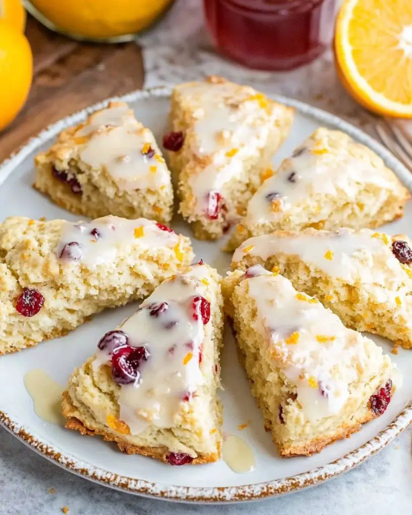 Cranberry Orange Scones Recipe - Easy homemade recipes