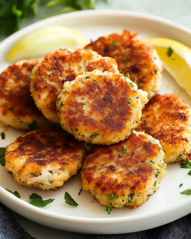 Chicken Patties (Easy Chicken Cakes) - Easy homemade recipes