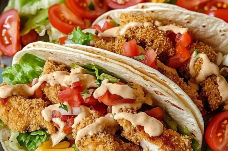 Crispy Chicken Tacos - Easy Recipes Ideas