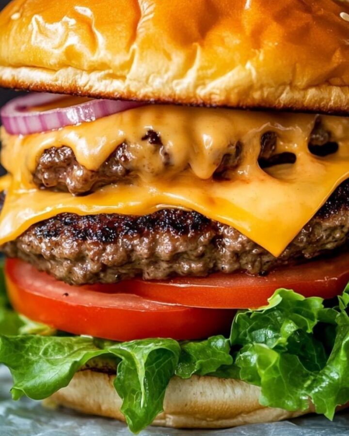 The Ultimate Double Cheeseburger - Easy Recipes Ideas