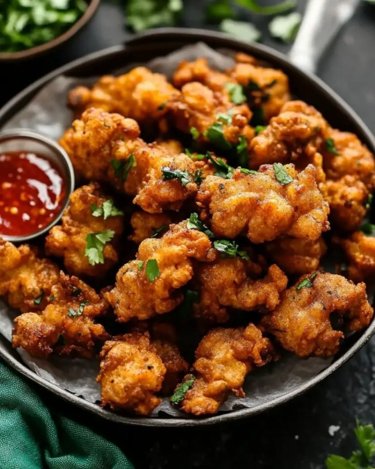 Crispy Chicken Pakora Recipe - Easy homemade recipes