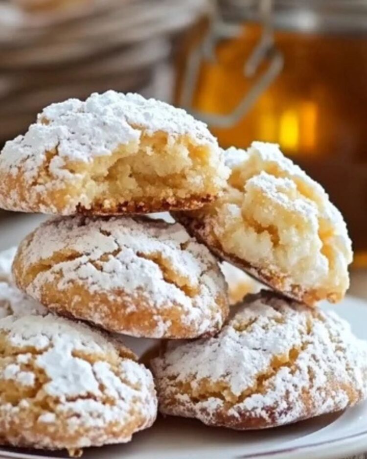 Chewy Amaretti Cookies - Easy Recipes Ideas