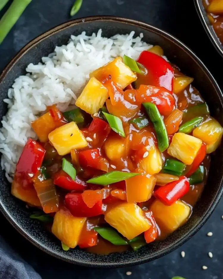 Sweet and Sour Vegetables - Easy Recipes Ideas