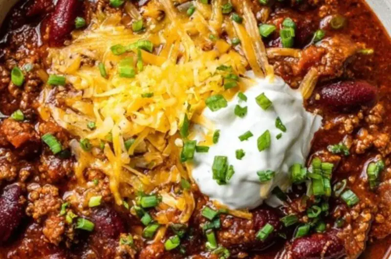 Homemade Chili - Easy homemade recipes