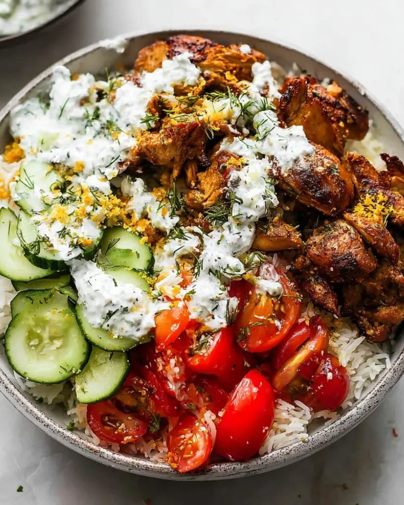Chicken Shawarma Bowl - Easy Recipes Ideas