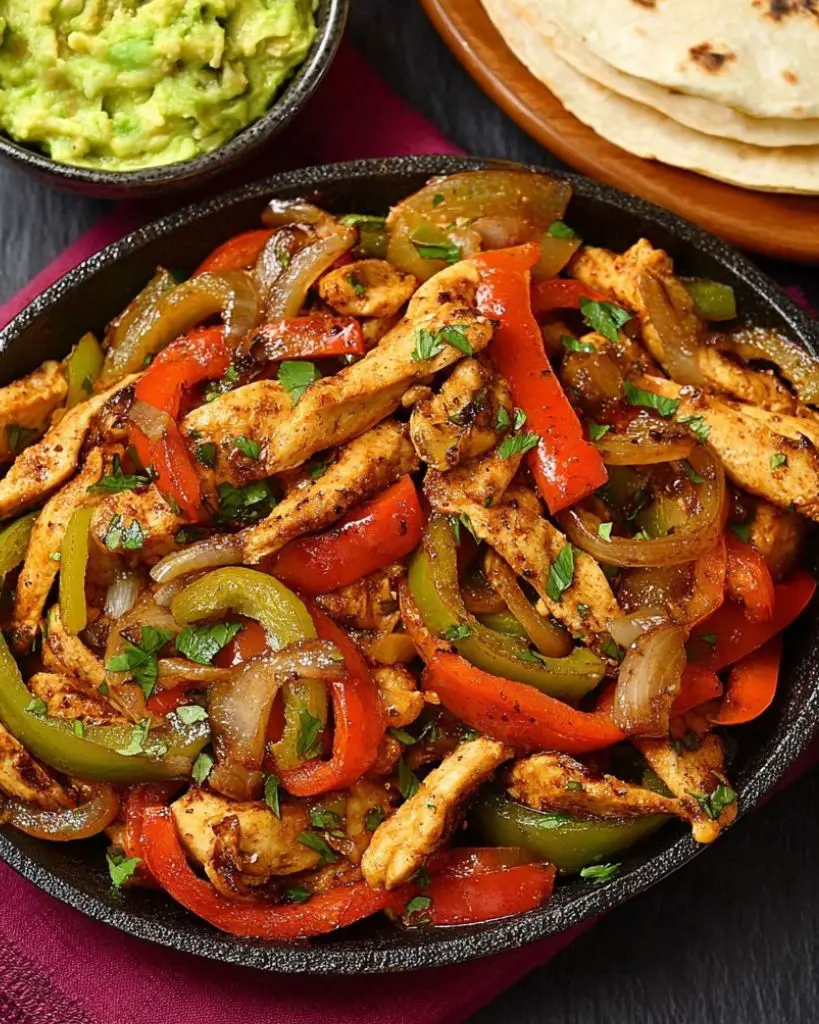 Chicken Fajitas Recipe - Easy homemade recipes
