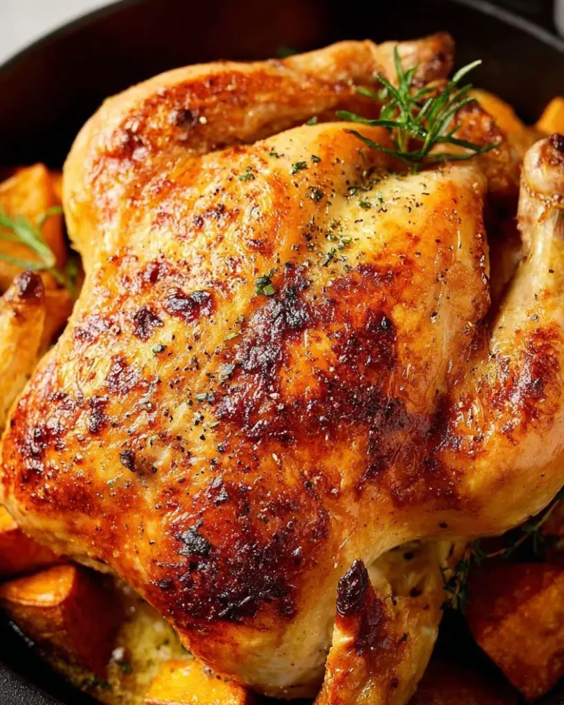 Cast Iron Roast Chicken - Easy homemade recipes