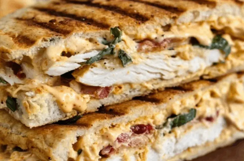 Chipotle Chicken Mozzarella Panini - Easy Recipes Ideas