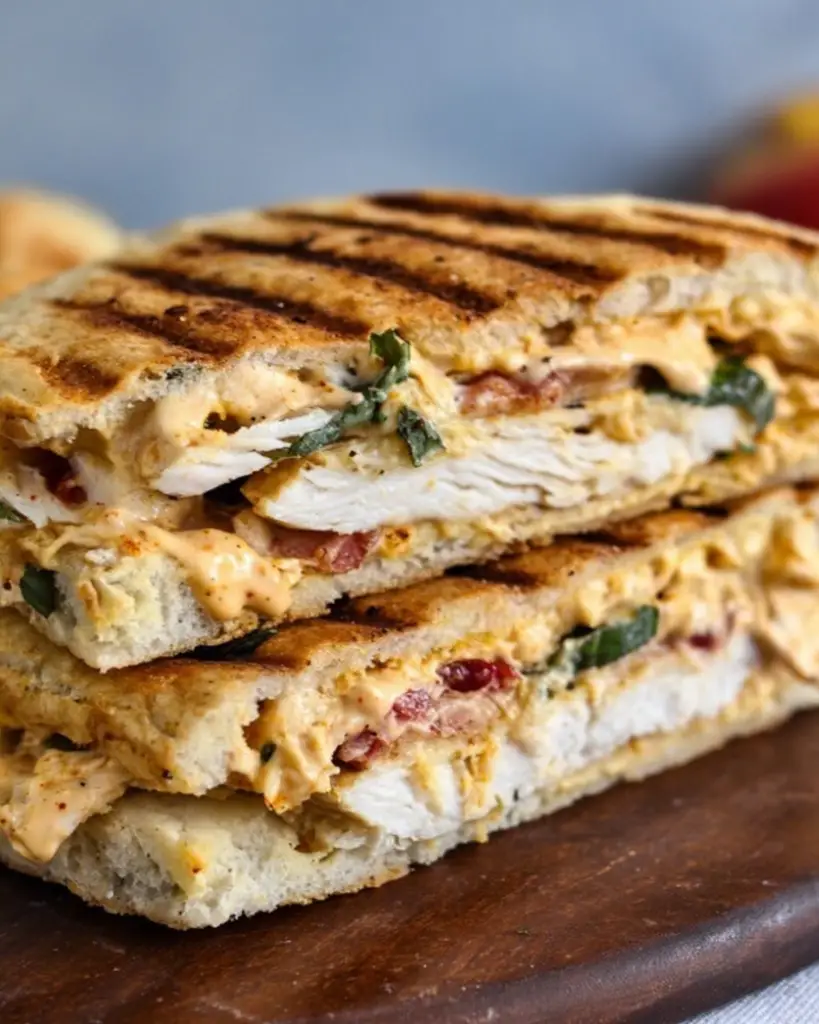 Chipotle Chicken Mozzarella Panini - Easy Recipes Ideas