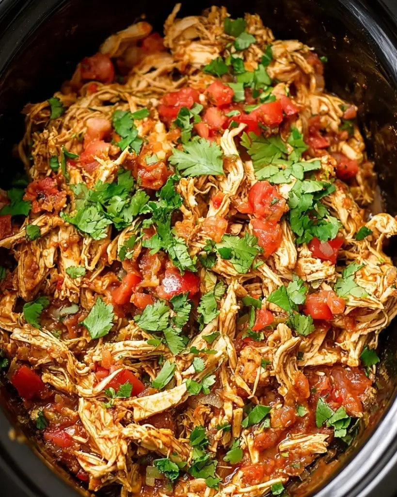 Crock Pot Salsa Chicken - Easy Recipes Ideas