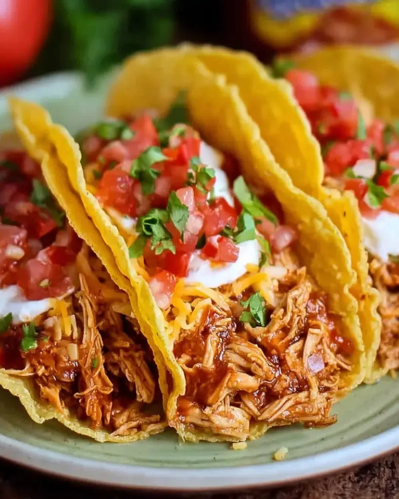 Crock Pot Chicken Tacos with Mexican-Style Rice - Easy Recipes Ideas