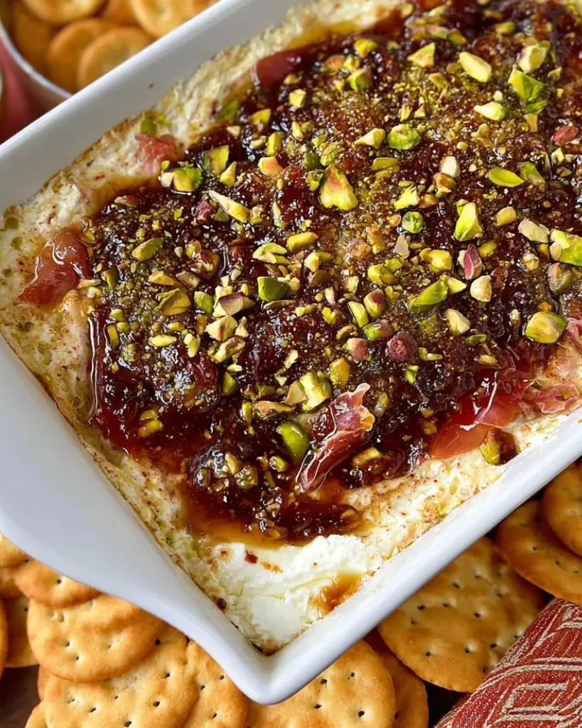 Warm Fig and Prosciutto Goat Cheese Dip - Easy Recipes Ideas