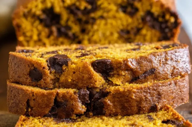Pumpkin Chocolate Chip Bread - Easy Recipes Ideas
