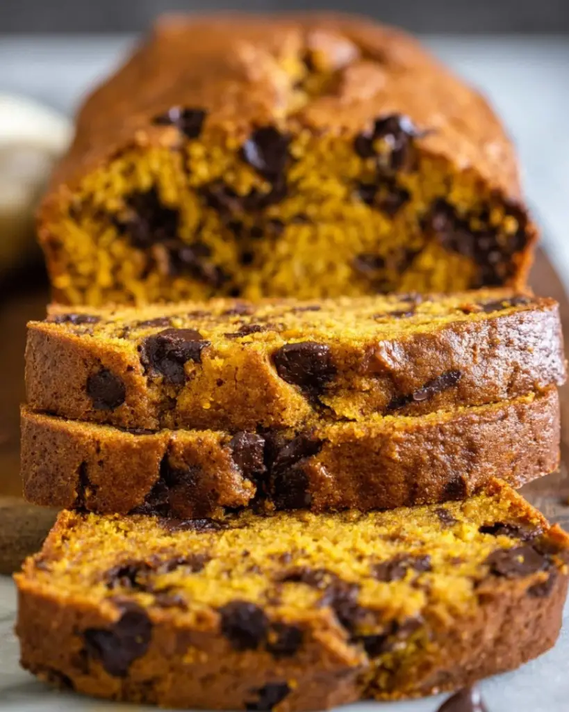 Pumpkin Chocolate Chip Bread - Easy Recipes Ideas