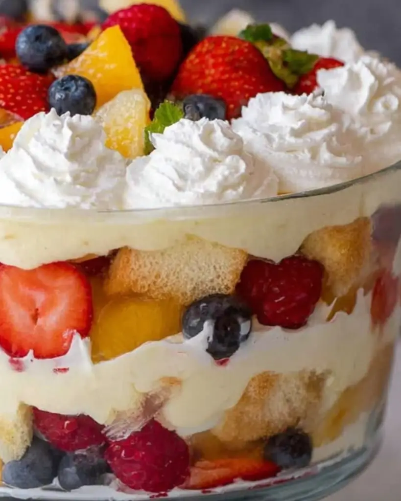 Fruit Trifle - Easy Recipes Ideas