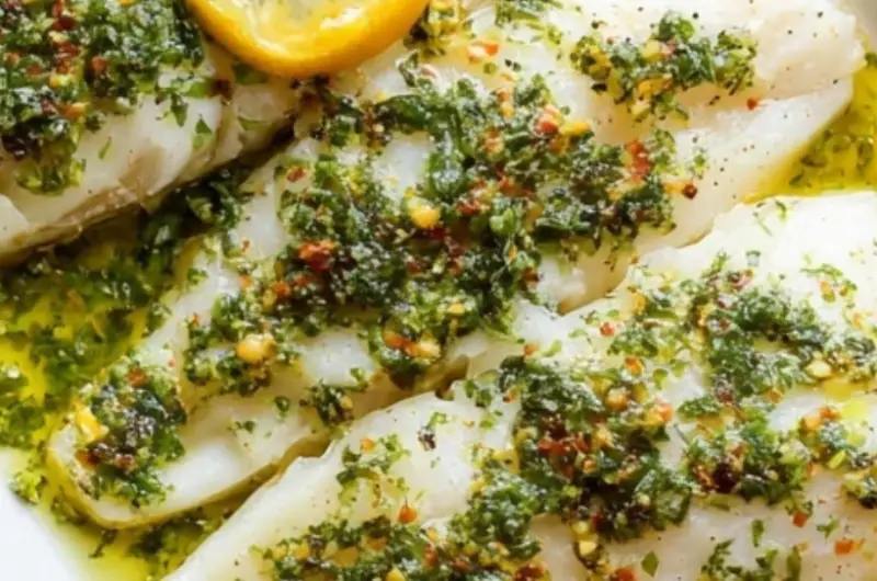 Easy Lemon Herb Baked Fish - Easy Recipes Ideas