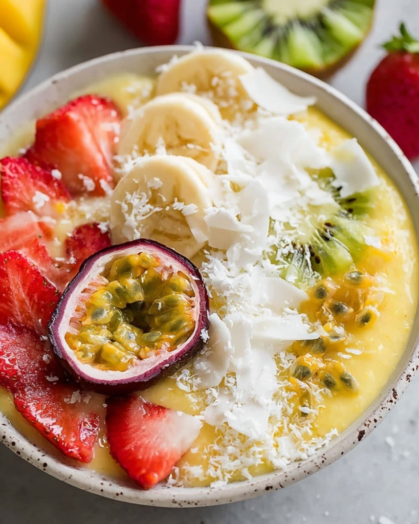 Tropical Smoothie Bowl - Easy Recipes Ideas